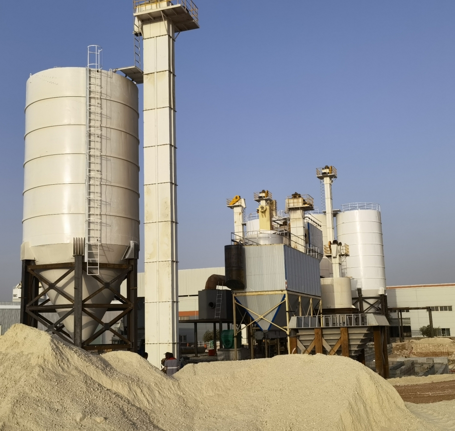 The Flow chart of the craft gypsum powder machine - Hebei Lvjoe ...