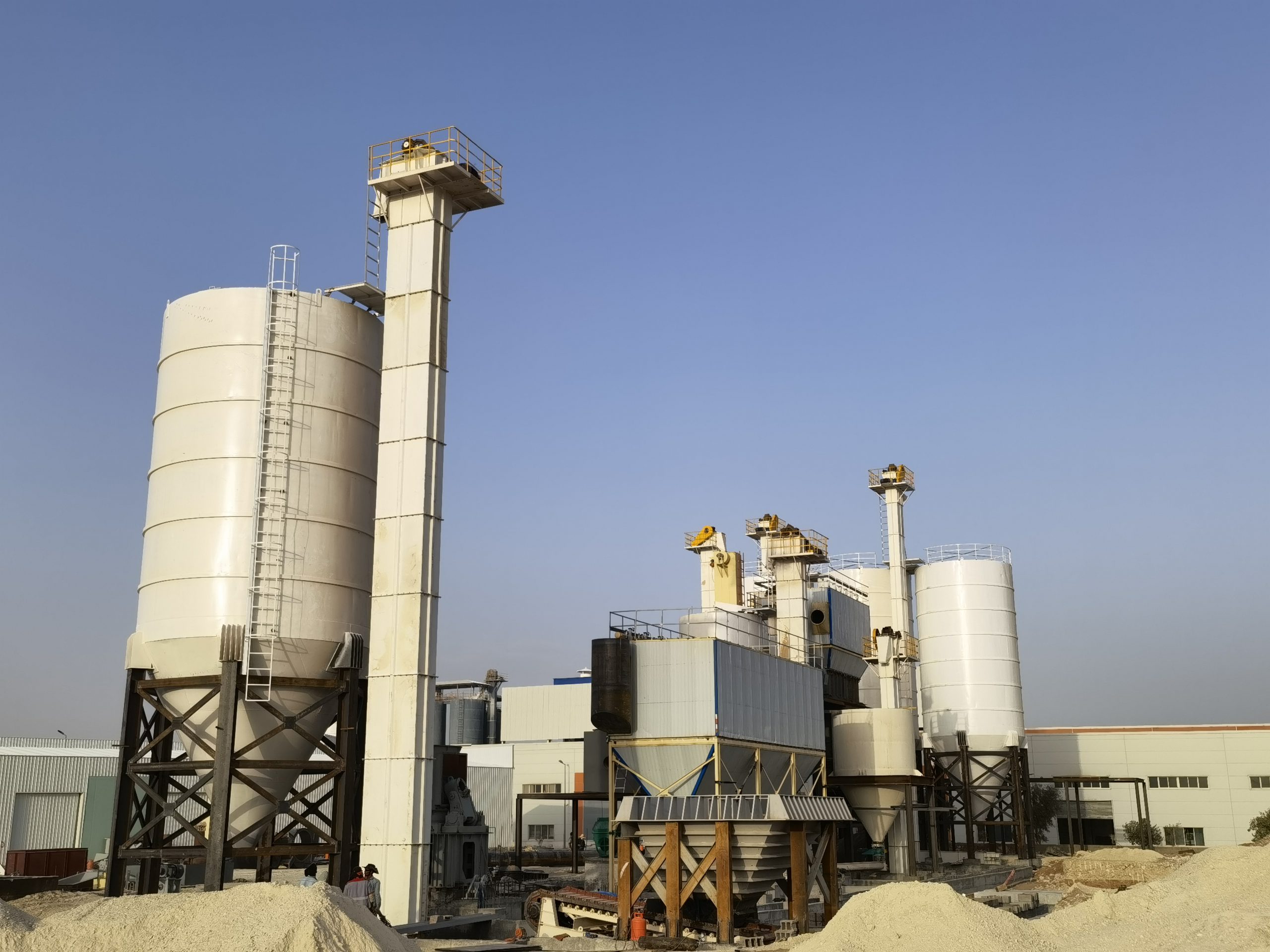 The Flow chart of the craft gypsum powder machine - Hebei Lvjoe ...