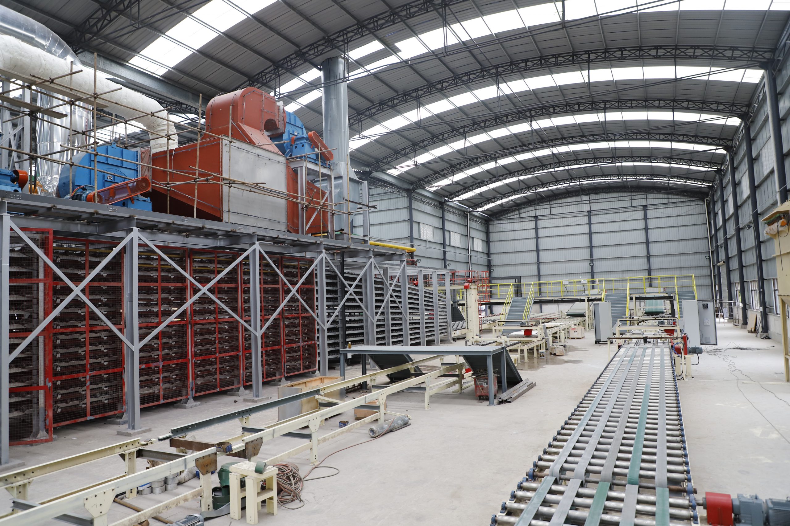 paperless gypsum board production line - Hebei Lvjoe พัฒนาเครื่องจักร ...